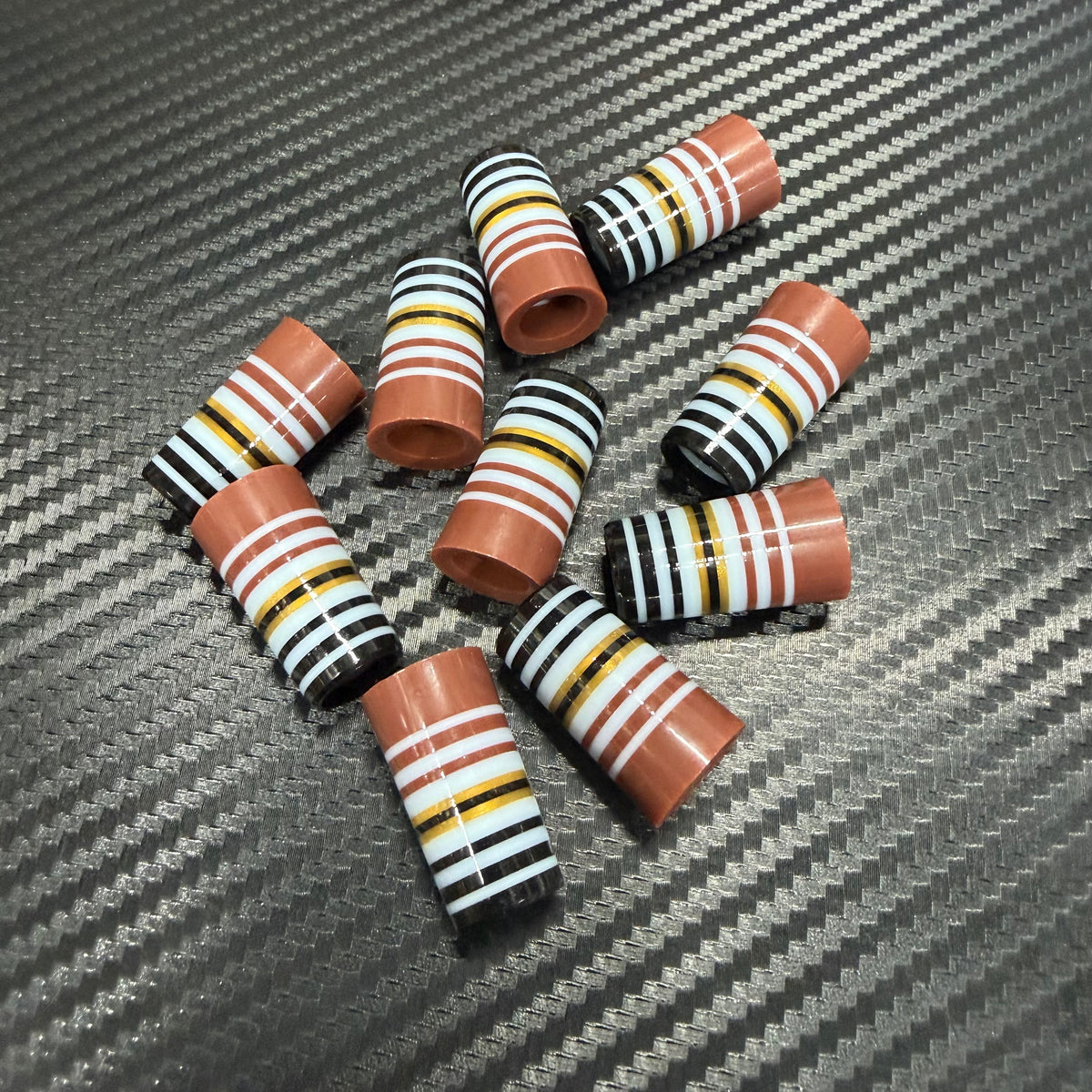 JD’s Clubs - Custom Iron Ferrules 10 Pack - Black/Pink/White/Purple ...