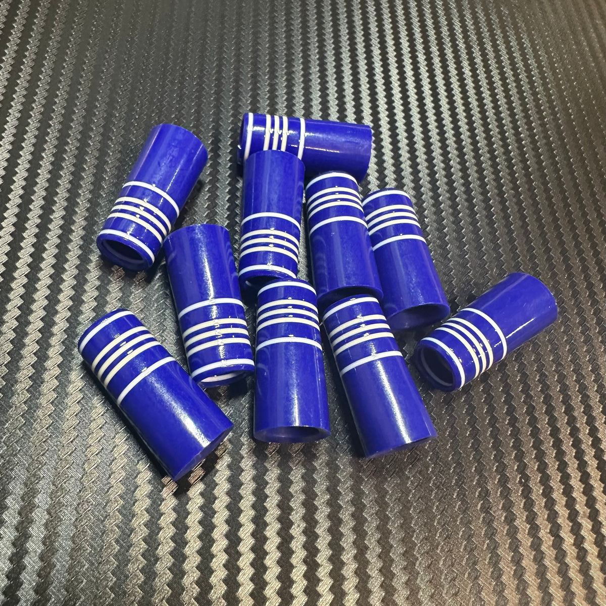 JD’s Clubs - Custom Iron Ferrules 10 Pack - White/Blue – JD's Clubs